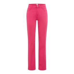 Brax Damen 5-Pocket-Hose "Style CAROLA"himbeere, Gr. 92, Web, 78% Baumwolle, 18% Lyocell, 4% Elasthan, Hosen