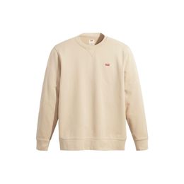 Levi's LEVI'S Herren Sweatshirt "Sweatshirt The Original Housemark Crew 1er Pack", beige, Gr. XL, Obermaterial: 100% Baumwolle CO., Sweatshirts