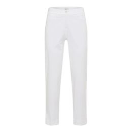 Brax Damen 5-Pocket-Hose "Style MARA S"weiß, Gr. 22, Web, 78% Baumwolle, 18% Lyocell, 4% Elasthan, Hosen