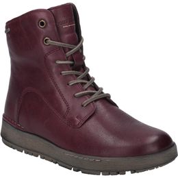 Josef Seibel Damen Stiefelette "Anna 51, plum", Gr. 37plum, Obermaterial: 100% Rindsleder Leather cow., Schuhe