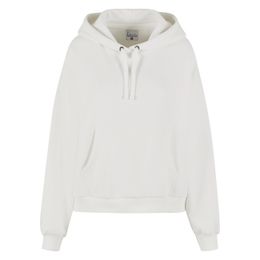 Karl Kani Damen Kapuzenpullover "Karl Kani KK Small Signature Essential Os Hoodie"sanftes wei&szlig;, Gr. L, unifarben, 65% Baumwolle, 35% Polyester,