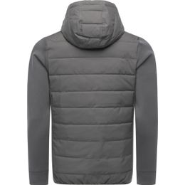 Ragwear Damen Steppjacke "Rendy Tech YOUMODO"stone, Gr. L, Obermaterial 1: 100% Polyester; Obermaterial 2: 47% Polyester, 47% Modal, 6% Elasthan;