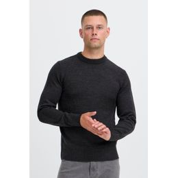 Blend Damen Strickpullover "BHRyke", schwarz, Gr. XXL, unifarben, Feinstrick, 100% Polyacryl, Pullover, Stilvoller Strickpullover mit Rippb&uuml;ndchen