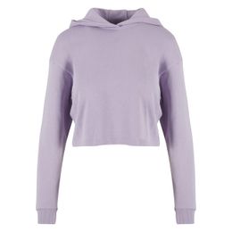 Urban Classics Damen Kapuzenpullover "Urban Classics Damen Ladies Oversized Cropped Light Terry Hoodie"dustylila, Gr. 4XL, unifarben, 35% Baumwolle,