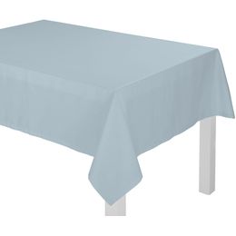 Tischdecke WIRTH, B:120cm L:120cm, blau, Baumwolle, Polyester, Tischdecken, "NEWBURY"