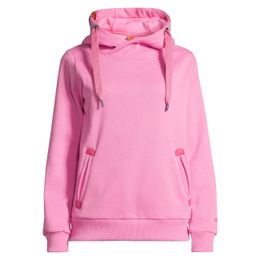 SALZHAUT Damen Kapuzenpullover "Hoodie S&Uuml;NN", rosa, Gr. XL, Obermaterial: 55% Baumwolle CO. 45% Polyester PES., Pullover