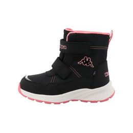 Kappa M&auml;dchen Winterboots "Ruth", Gr. 34, schwarz, Synthetik, Schuhe, Winterschuhe, Winterstiefel, Snowboots, gef&uuml;ttert, wasserdicht