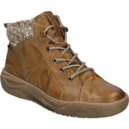 Josef Seibel Damen Stiefelette "Alina 52, camel-kombi", Gr. 39, braun, Obermaterial: 80% Rindsleder Leather cow. 20% Textilmaterial TEXMAT., Schuhe