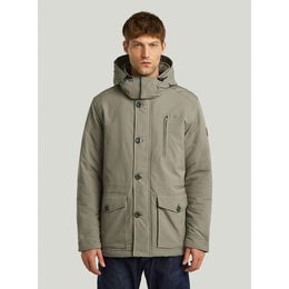 G-Star Raw G-STAR Herren Parka "Vodan Padded Hooded Jacket"elephant skin, Gr. XL, Obermaterial: 54% Elastomultiester, 46% Polyester, Jacken