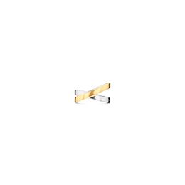Calvin Klein Damen Fingerring "ELLIPTICAL", 56, Edelstahl, gold, Edelstahl, Fingerringe