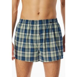 Weiter Boxer Schiesser "Boxershorts Multipacks", Damen, Gr. 9, 920, sortiert 9, Webqualit&auml;t, Obermaterial: 100% Baumwolle, weit, Unterhosen, mit Eingriff, Gummizug