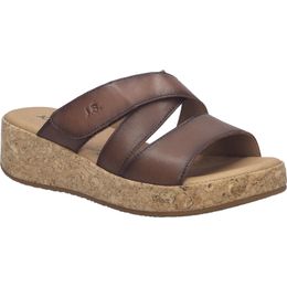 Josef Seibel Damen Slipper "Evita 04, cognac", Gr. 36, braun, Obermaterial: 100% Rindsleder Leather cow., Schuhe