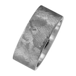 Jobo Herren Partnerring "Breiter Ring Titanring Herrenring", 56, Titan, silber, Titan, Fingerringe, Titan matt