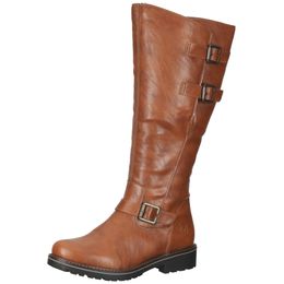 Remonte Damen Stiefel "Remonte Stiefel Lederimitat", Gr. 39cuoio, Lederimitat, Schuhe