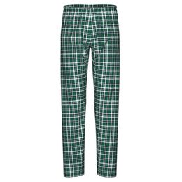 TRIGEMA Herren Schlafanzug "TRIGEMA Schlafanzughose mit Karo-Muster", Gr. 4XL, gr&uuml;n, Single Jersey, 100% Baumwolle, Homewear-Sets