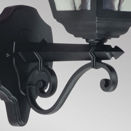 Elstead Lighting Norfolk Up Wandleuchte, E27, NR1-BLK, Up