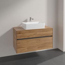 Villeroy & Boch Villeroy & Boch Embrace Schrank mit Waschtisch, 2 Ausz&uuml;ge, 5A6156R1+A95600RH,