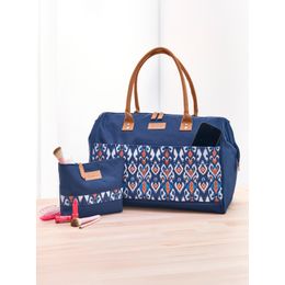 WITT Damen 2tlg. Weekender Set, bleu, Gr&ouml;&szlig;e 0