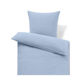 Tchibo - Musselin-Bettwäsche - hellblau