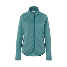 Tchibo - Strickfleecejacke - Damen - Gr. XS - t&uuml;rkis