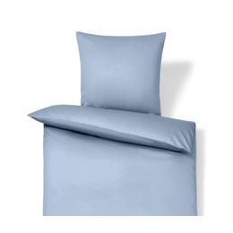 Tchibo - Baumwollsatin-Bettwäsche - hellblau
