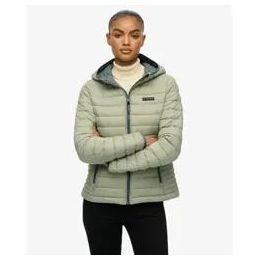 Superdry f&uuml;r Damen. W5011970A Fuji Lite Jacke gr&uuml;n (XL), L&auml;ssig, Nachhaltig, Recyceltes Nylon