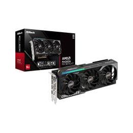 Asrock Radeon RX 9070 XT Challenger 16GB, Grafikkarte schwarz/grau, RDNA4, GDDR6, 3x DisplayPort, 1x HDMI 2.1