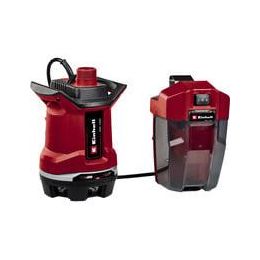 Einhell Power X-Change Akku-Schmutzwasserpumpe GE-DP 18/25 Li - Solo, 18Volt, Tauch- / Druckpumpe rot/schwarz, ohne Akku und Ladeger&auml;t