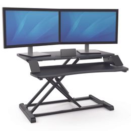 Fellowes Monitorst&auml;nder Corsivo Sitz-Steh Workstation schwarz