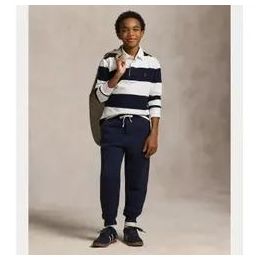 Polo Ralph Lauren f&uuml;r Jungen. 323720897003 Marineblaue Fleece-Jogginghose (8a&ntilde;os=136/138cm), L&auml;ssig, Baumwolle, Kinderbekleidung