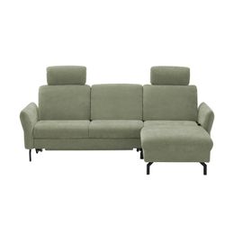 meinSofa Ecksofa Pia gr&uuml;n Ma&szlig;e (cm): B: 234 H: 91 T: 200.0 Sofas > Sofas nach Material > Stoffsofas &raquo; Sofa DE