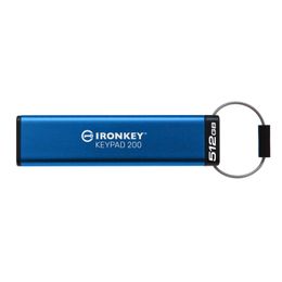 Kingston IronKey Keypad 200 - USB-Stick - 512 GB