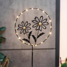 LED-Gartenstecker "Blumen"