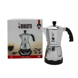 Bialetti Moka Timer - programmierbarer Espressokocher - schwarz - f&uuml;r 6 Tassen