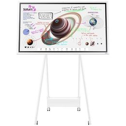 Samsung Flip Pro WM55B Flipchart 138,7 cm 55 Zoll inklusive STN-WM55R Standfu&szlig; mit Rollen