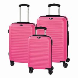 3-tlg. Trolley-Set "Havanna 2.0", pink