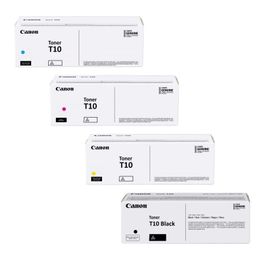 Canon Original Toner T10 Set - 4er Multipack cyan, magenta, gelb, schwarz