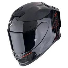 Scorpion Exo-R1 Evo Carbon Air Cynergy Integralhelm Schwarz / Rot M