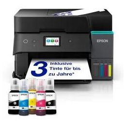 Epson EcoTank ET-4950 A4-Multifunktionsdrucker mit Wi-Fi & AirPrint Tintentank, automatischem Dokumenteneinzug, Duplexdruck, Scannen, Kopieren & Fax, bis zu 3 Jahre Tinte im Lieferumfang enthalten