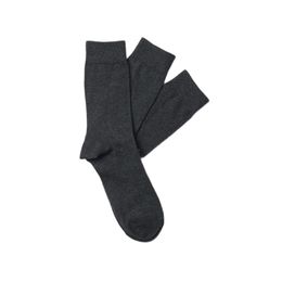 Selected Socken Herren Gr&ouml;&szlig;e 41/46 grau