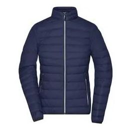 James Nicholson Damen Daunenjacke JN1139, navy-blau/silber, Gr&ouml;&szlig;e XXL - navy - XXL