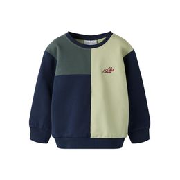 name it Sweatshirt Jungen Gr&ouml;&szlig;e 110 navy / hellgelb / petrol
