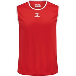 Hummel Funktionsshirt 'Core XK' Herren Gr&ouml;&szlig;e XL feuerrot / wei&szlig;