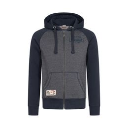 Lonsdale Sweatjacke 'Slough' Herren Gr&ouml;&szlig;e M navy / blaumeliert