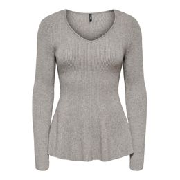 Only Pullover 'ONLIbi' Damen Gr&ouml;&szlig;e XL grau