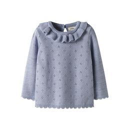 name it Pullover 'NMFLaguna' M&auml;dchen Gr&ouml;&szlig;e 104 rauchblau