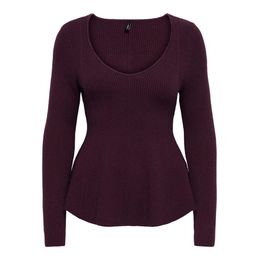 Only Pullover 'ONLIbi' Damen Gr&ouml;&szlig;e M weinrot