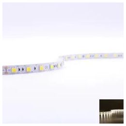 Strip 24V LED Streifen 5M 14,4W/m 60LED/m 10mm - Lichtfarbe: Neutralweiß 4000K -...