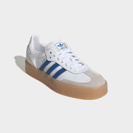 Sneaker "SAMBAE", adidas originals, Gr. 36cloud weiß, blau, clear sky, Leder, Schuhe