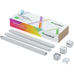 NANOLEAF LED Lichtleiste "Lines", Energieeffizienz: G (A-G), weiß, H: 28,4cm, 3 Stk., Leuchten, Expansion Pack - 3 PK, Erweiterung zum Starter Kit